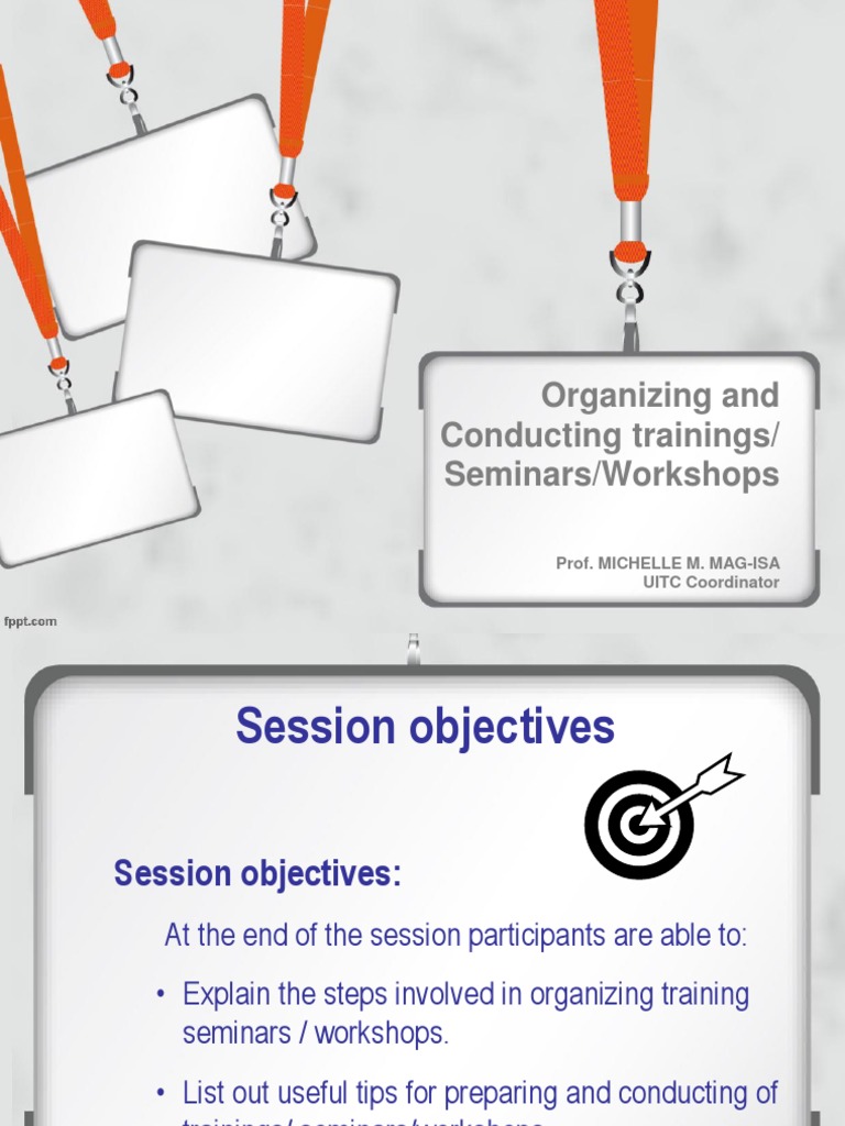 Conducting A Seminar | PDF | Lecture | Cognitive Science