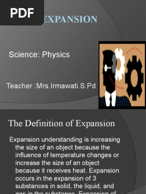 Expansion Science Definition