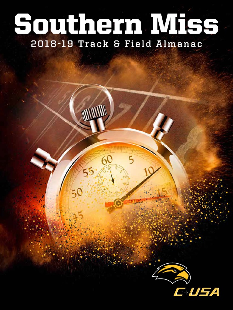 Southern Miss Track & Field 2018-19 Guide | PDF | Sports | Leisure