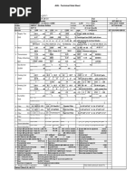 AHU Specifications and CFM Data | PDF | Mechanical Engineering