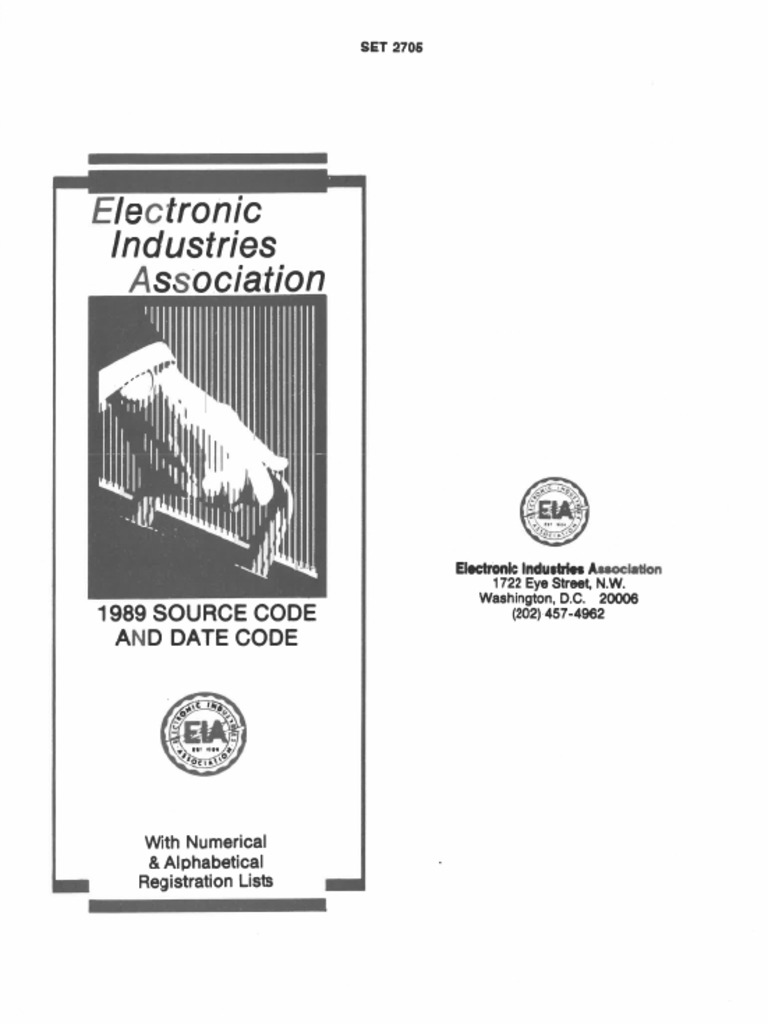 1989 EIA Source Code List | PDF