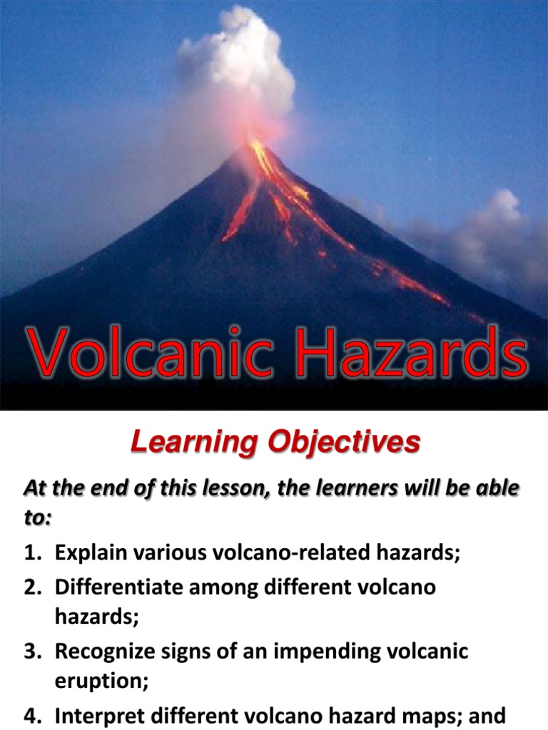 3.3 Volcanic-Hazards | PDF | Volcano | Types Of Volcanic Eruptions