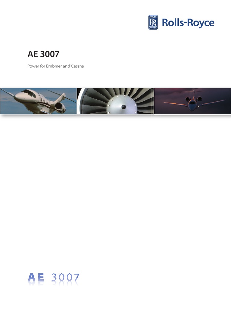 AE 3007 - tcm92-5744 | PDF | Jet Engine | Rotating Machines