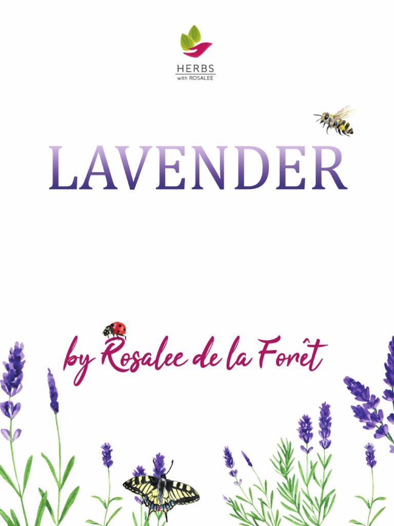 Lavender | PDF | Lavandula | Aromatherapy