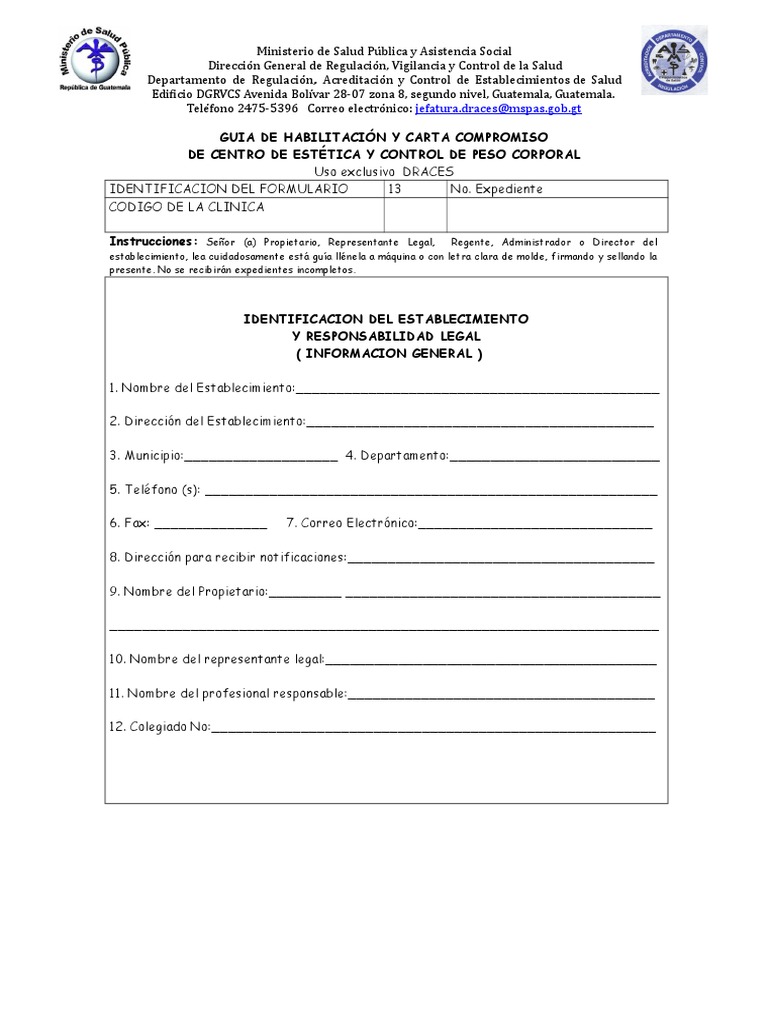 Guia Centros de Estetica y Control de Peso Corporal | PDF | Residuos ...