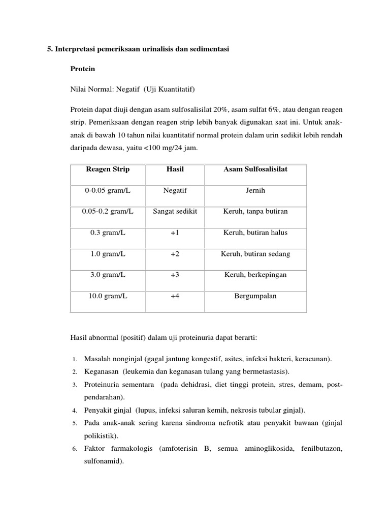 Interpretasi Pemeriksaan | PDF | Sains & Matematika