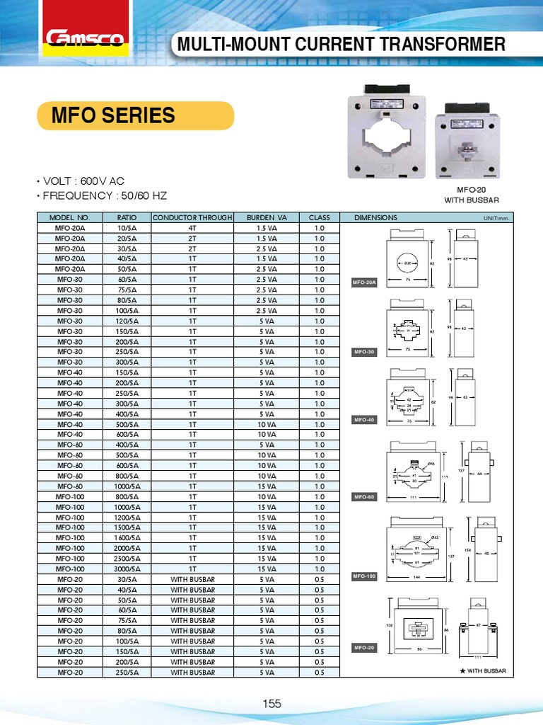 Mfo 100 | PDF | Alternating Current | Electrical Equipment