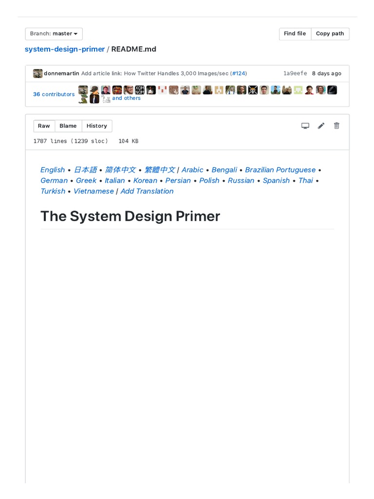 System Design Primer PDF | PDF | Load Balancing (Computing) | No Sql System Design Primer PDF | PDF | Load Balancing (Computing) | No Sql