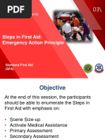Standard First Aid (SFA) : Training Packages For Health Emergencies ...