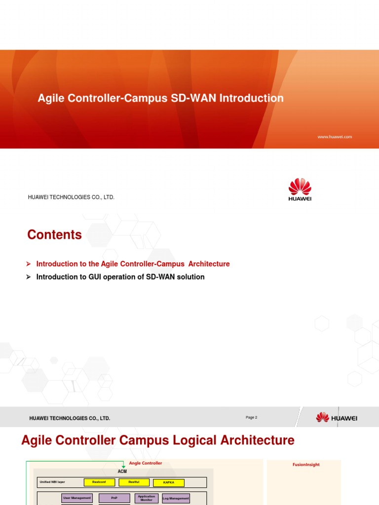 Agile Controller-Campus SD-WAN Instruction v1.0 (Traning Material) | PDF | Ip Address | Computer ...