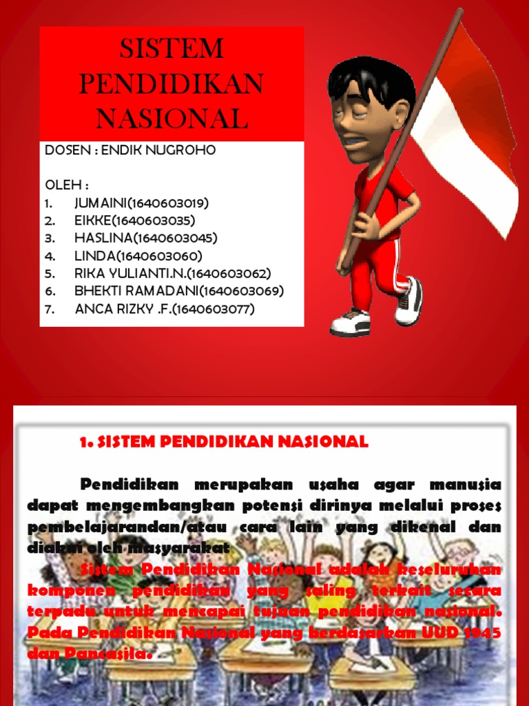 Sistem Pendidikan Nasional | PDF