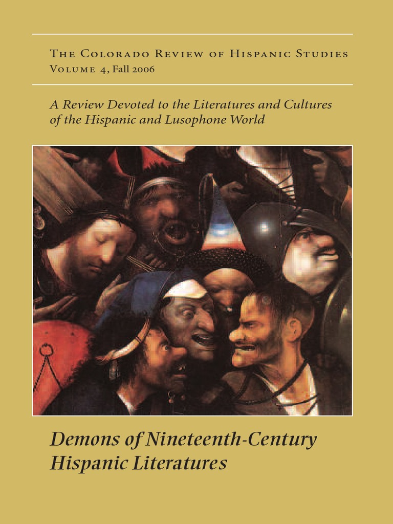 The - Colorado - Review - of - Hispanic - Studies - Demonios Culturales ...