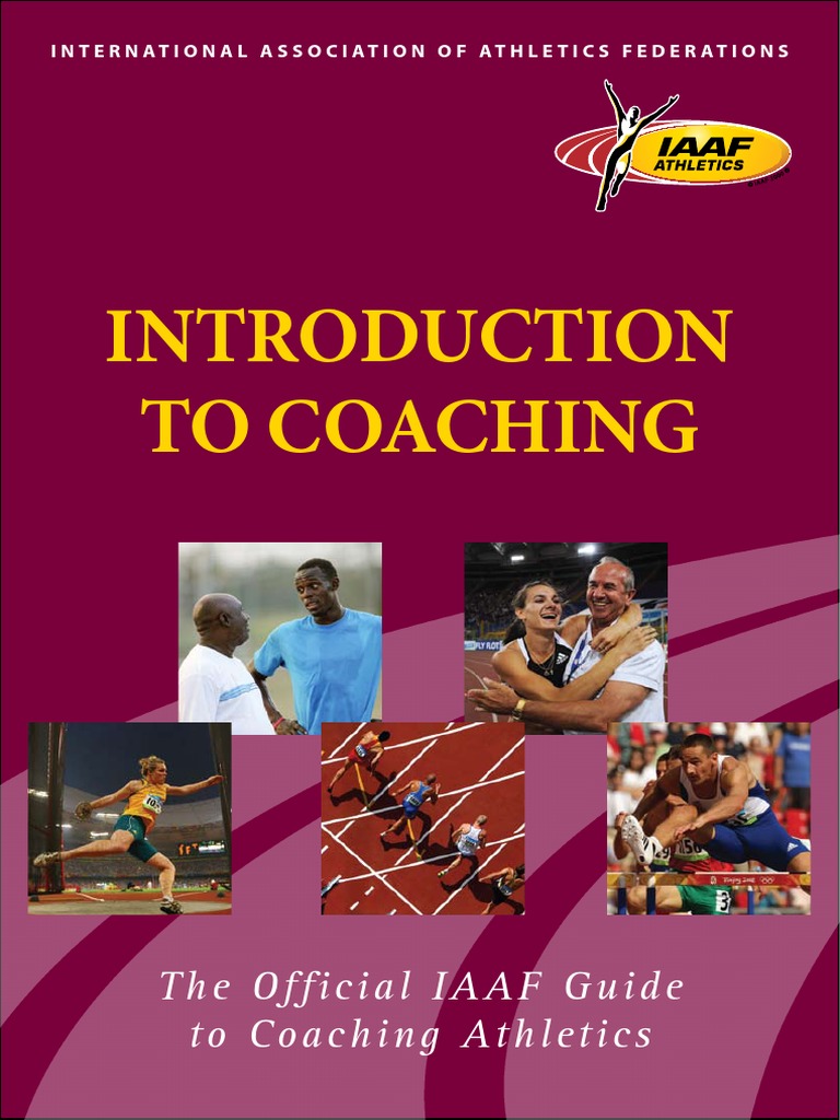 Iaaf Introduction To Coaching PDF | PDF | Track And Field | Doping In Sport