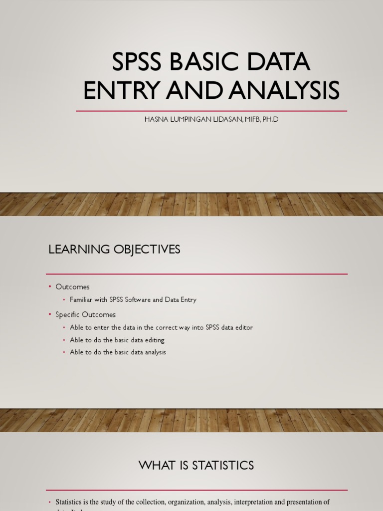 Basic SPSS | PDF | Data Analysis | Spss