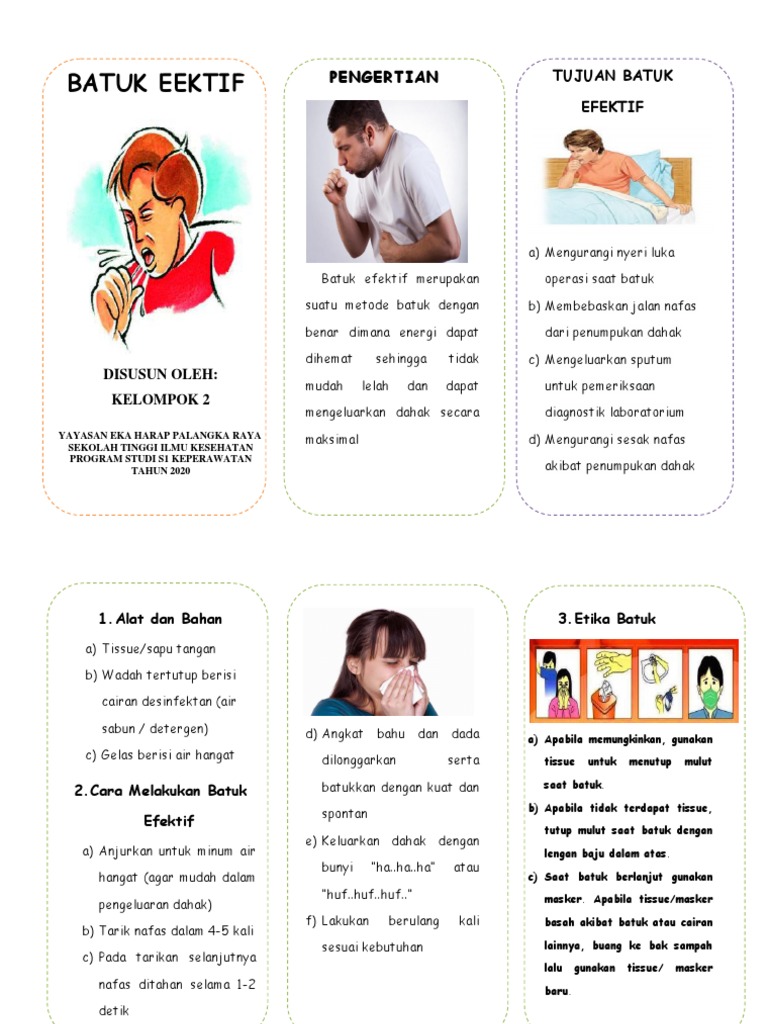 Leaflet Batuk Eektif | PDF