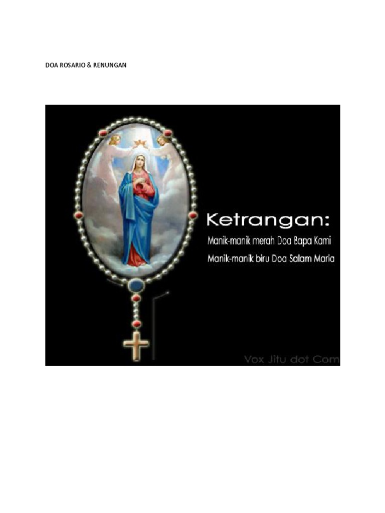 Doa Rosario | PDF