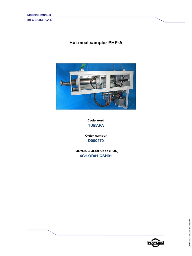 Sampler, Hot Meal Sampler PHP-A | PDF | Pipe (Fluid Conveyance) | Power ...
