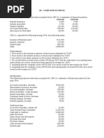 SOPL and SOFP Format | PDF | Bad Debt | Expense