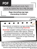 Sanaysay Tungkol Sa Mga Igorot Ilaya Ilawod | PDF