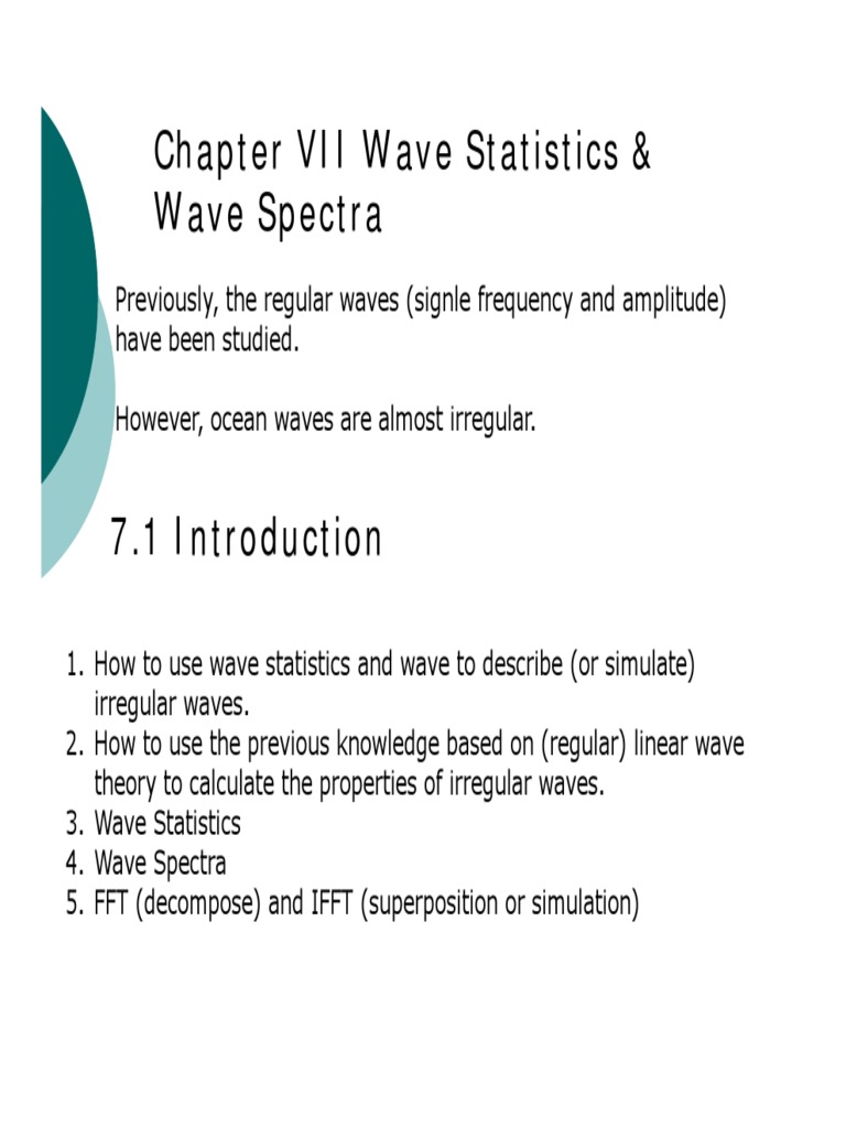 Statistics Spectrum | PDF | Spectral Density | Probability Distribution