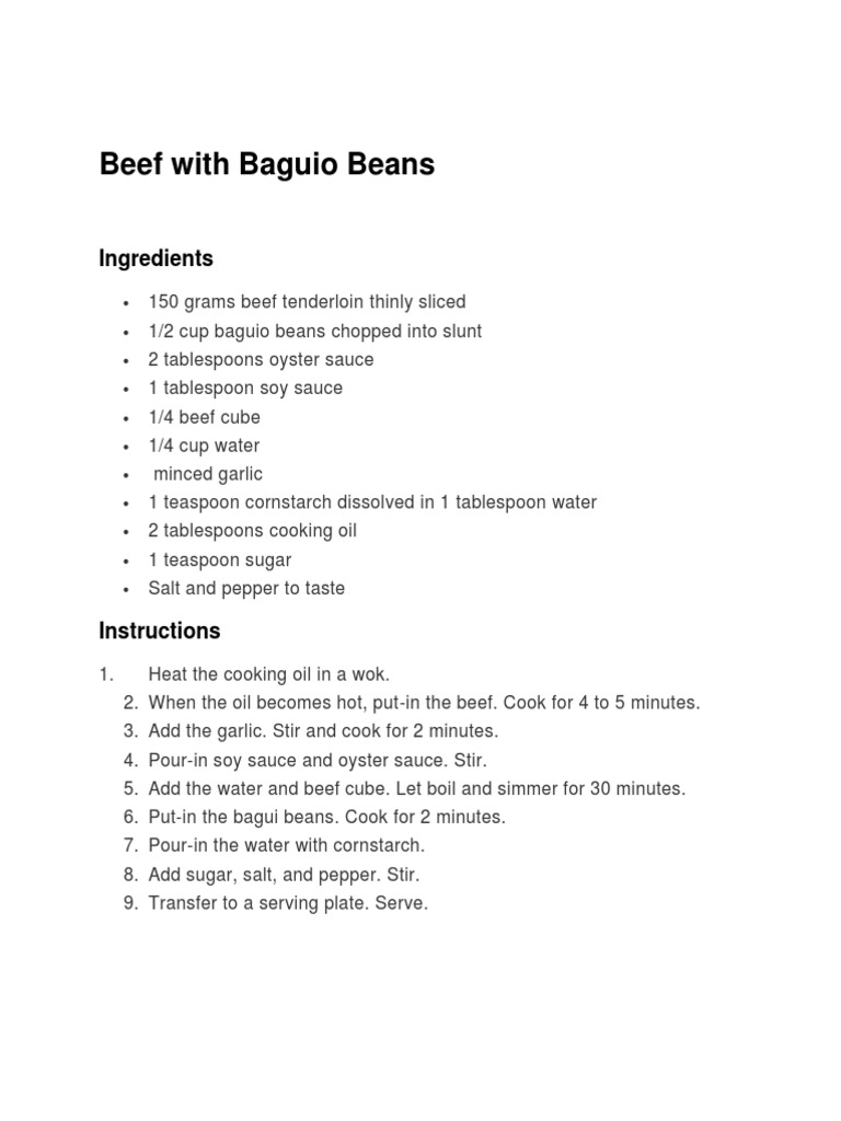 Beef Recipes | PDF | Beef | Stir Frying