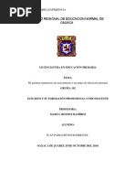 Informe Final de Practicas | PDF | Educación primaria | Salón de clases