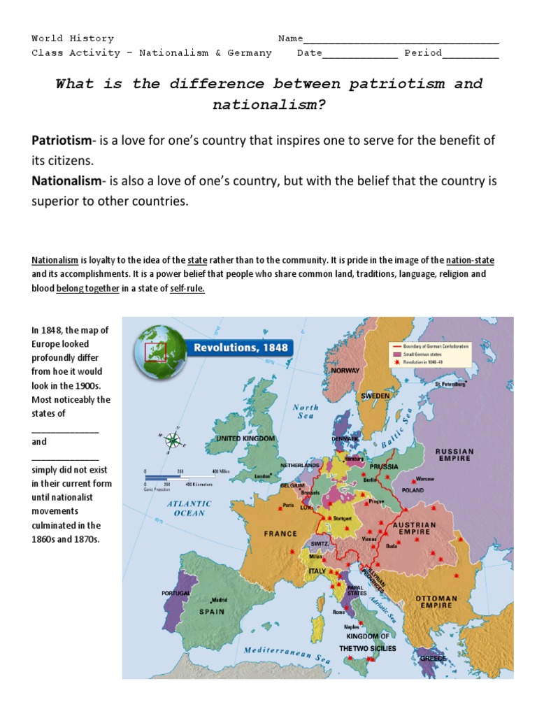 Nationalism and German Unification | PDF | Otto Von Bismarck | Nationalism