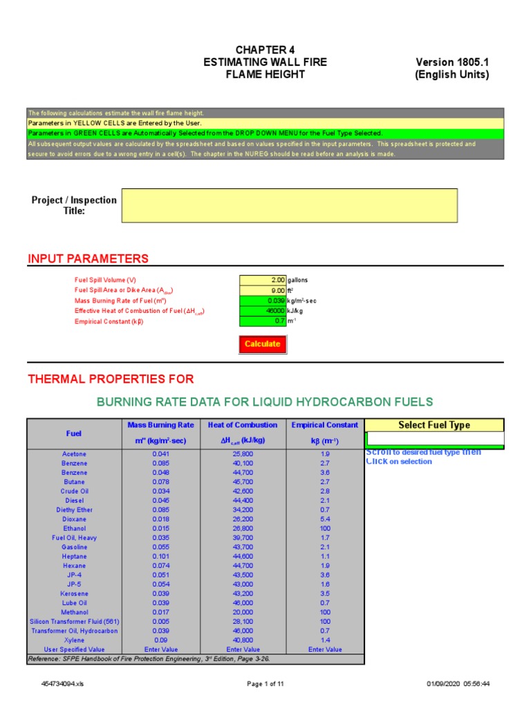 04-flame-height-calculations-sup1 | Combustion | Gasoline