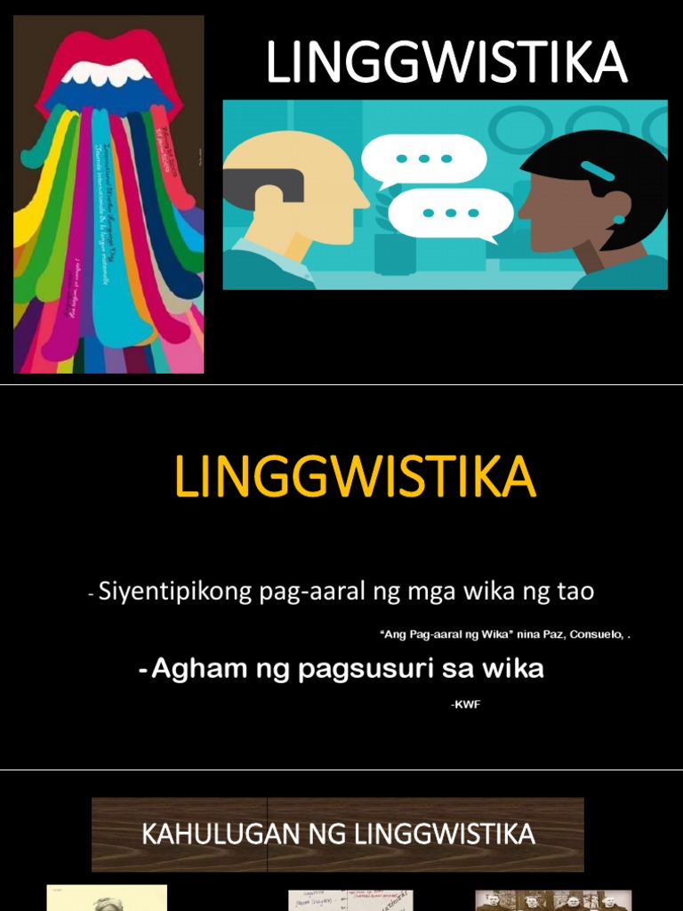 Linggwistika | PDF