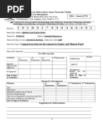 MBA Project Guide Biodata | PDF