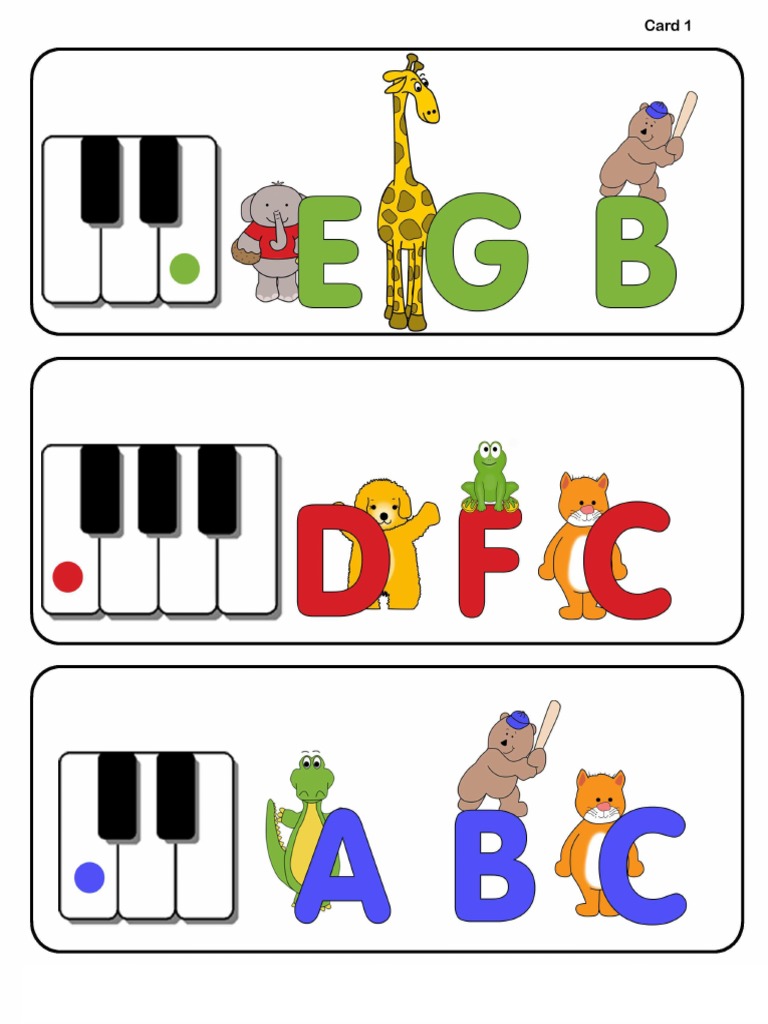 Animal Alphabet Keyboard Clothespin Matching Cards | PDF