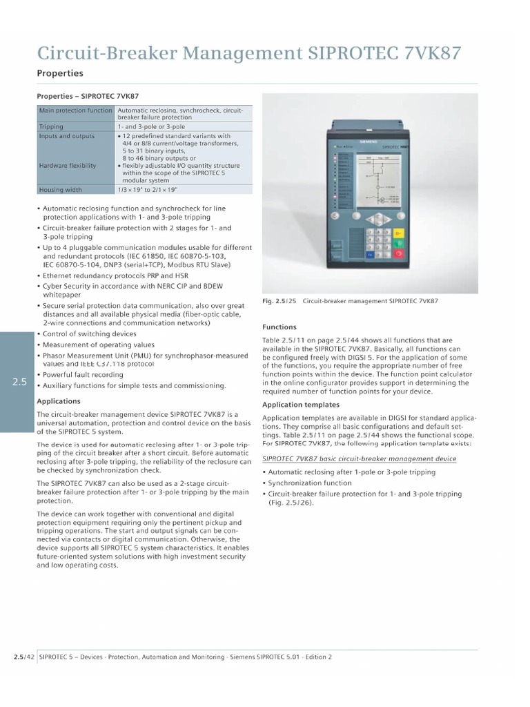 7VK87 Brochure | PDF
