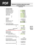 RCC - Design Excel Sheet | PDF | Beam (Structure) | Civil Engineering