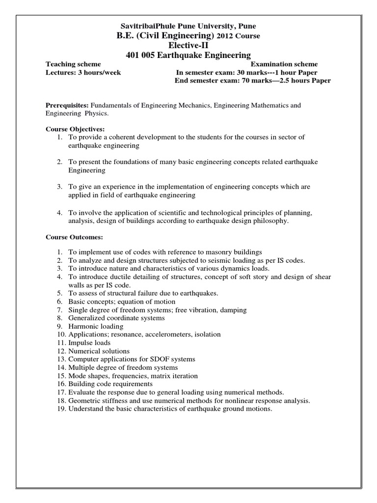 EQ | PDF | Earthquake Engineering | Engineering