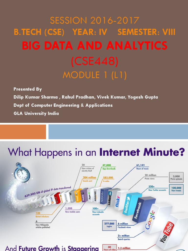 Big Data & Analytics (CSE448) L1 | Download Free PDF | Database Transaction | Json