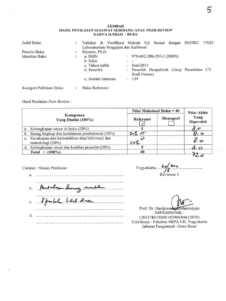 Validasi Dan Verifikasi Metode Uji Sesuai Dengan ISO Atau IEC 17025 Laboratorium Pengujian Dan ...