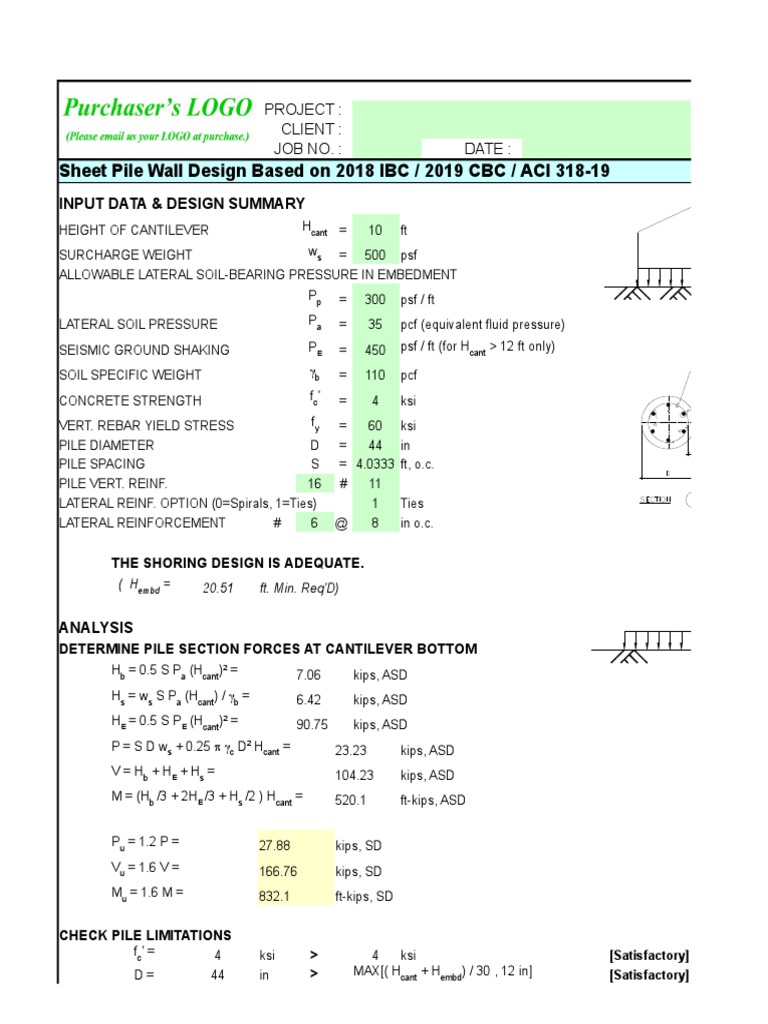 Shoring | PDF | Deep Foundation | Solid Mechanics