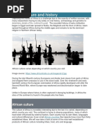 Map of Early African Civilizations Handout | PDF