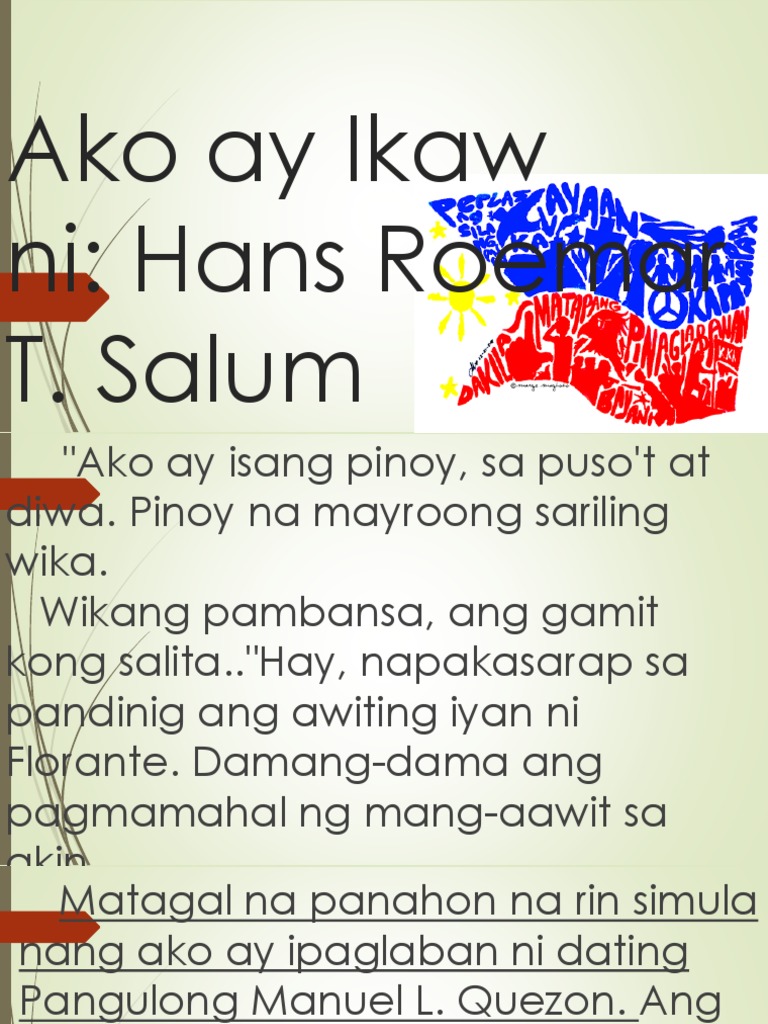 Ako Ay Ikaw | PDF