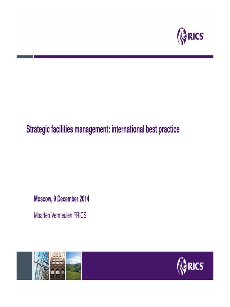 Strategic Facilities Management Presentation | PDF | Risk Management ...