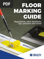 5S Floor Marking Tape Color Standards | PDF | Safety | Occupational ...
