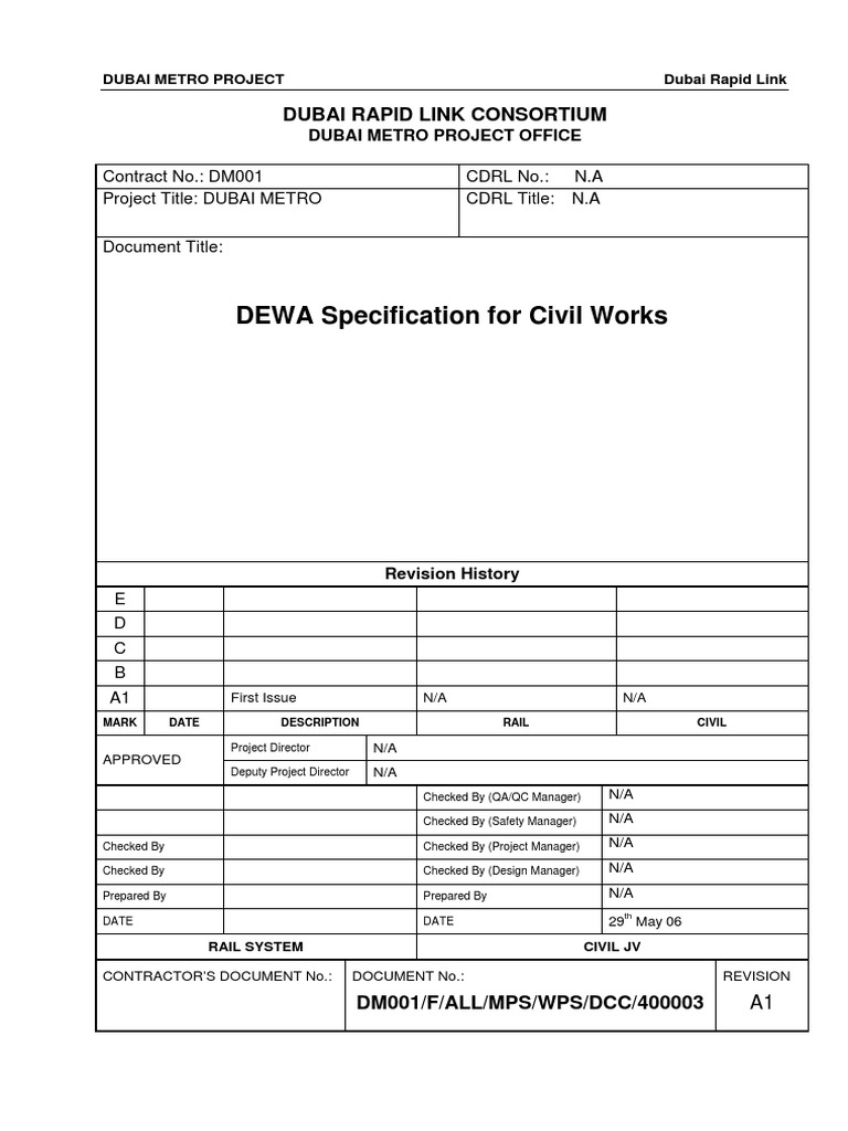 DM001 F All MPS WPS DCC 400003 PDF | PDF | Window | Concrete