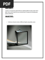 Physics Class 12 Project | PDF | Diffraction | Electrodynamics