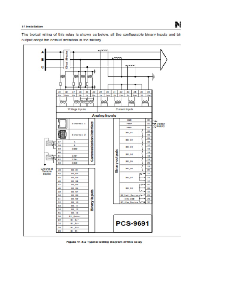 SETTING RELAY NR PCS-9691 Pelanggan | PDF