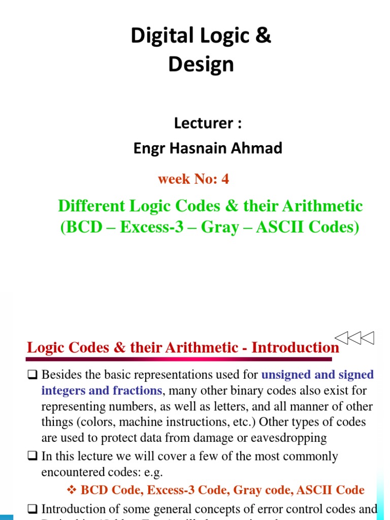 Lecture 4 Pdf Binary Coded Decimal Integer Computer Science