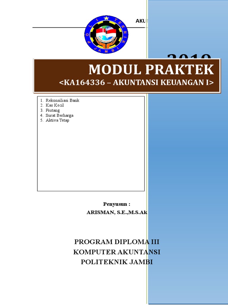 Modul AKUNTANSI Keu I | PDF