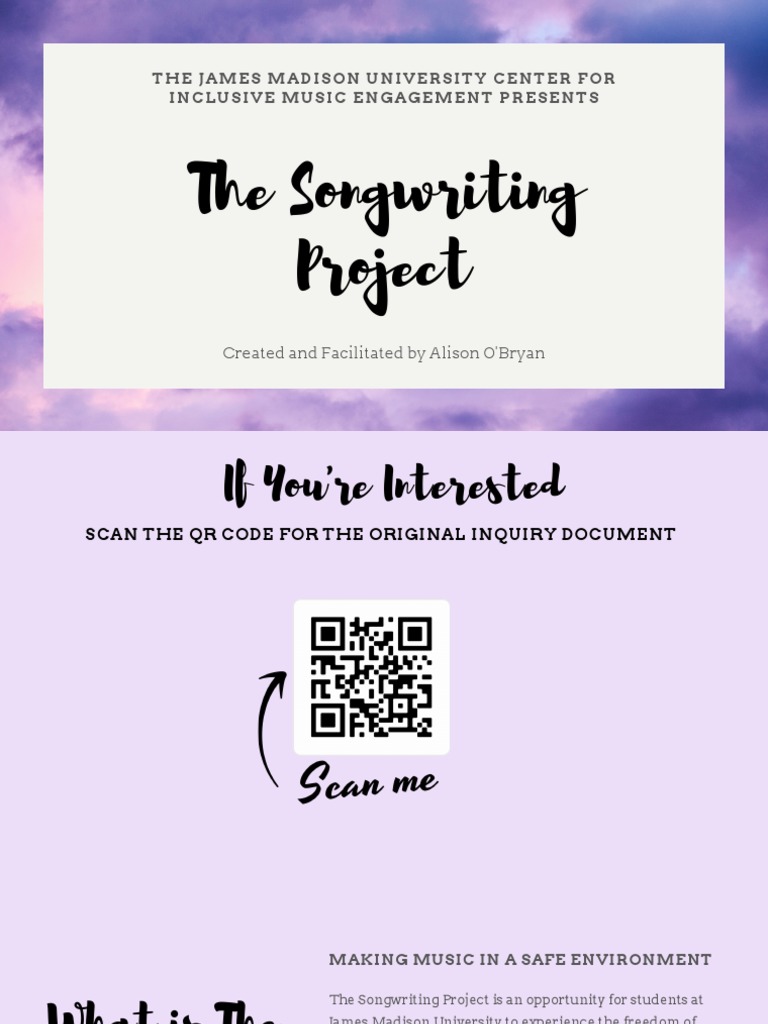 The Songwriting Project-3 | PDF | Music Education | Pedagogy