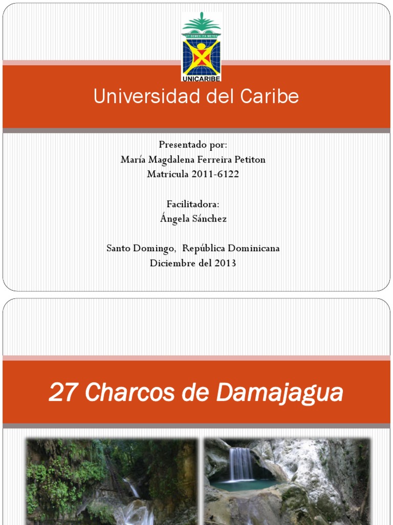 27 Charcos de Damajagua: Aventura Natural | PDF