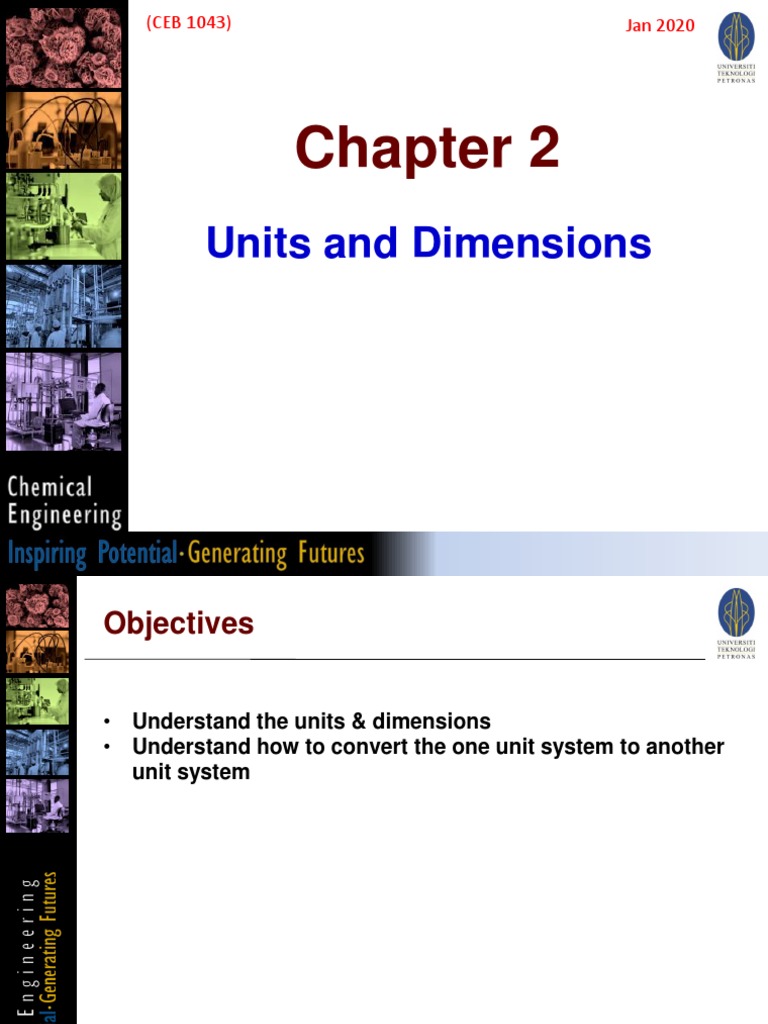 PCE - Chapter 2 - UNITS AND DIMENSIONS Without Answer | PDF ...