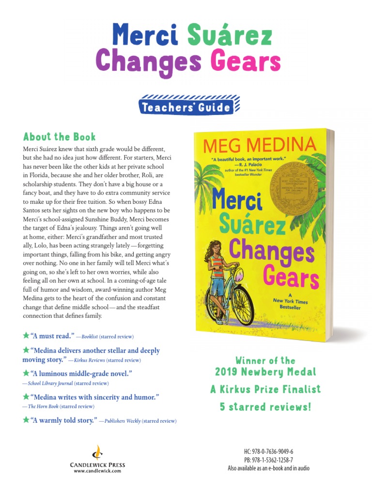Merci Suárez Changes Gears Guide | PDF | Alzheimer's Disease | Narration